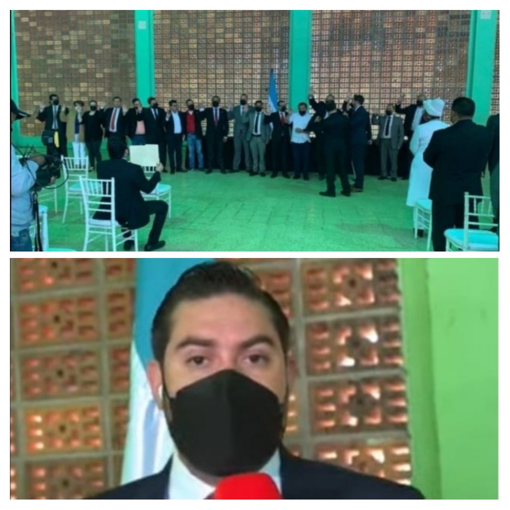 Diputados de las diferentes bancadas eligen a Jorge Calix presidente ...